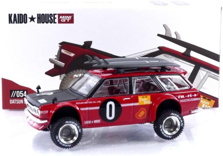 Mini GT 1:64th scale Kaido House Custom – Datsun 510 4×4 Wagon GT Surf ...
