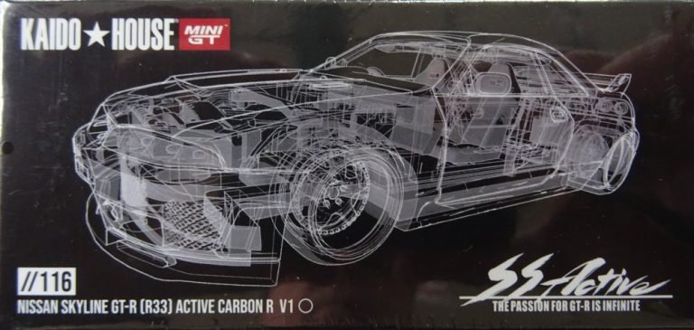 Mini GT 1:64th scale Kaido House Custom – Nissan Skyline GT-R (R33 ...
