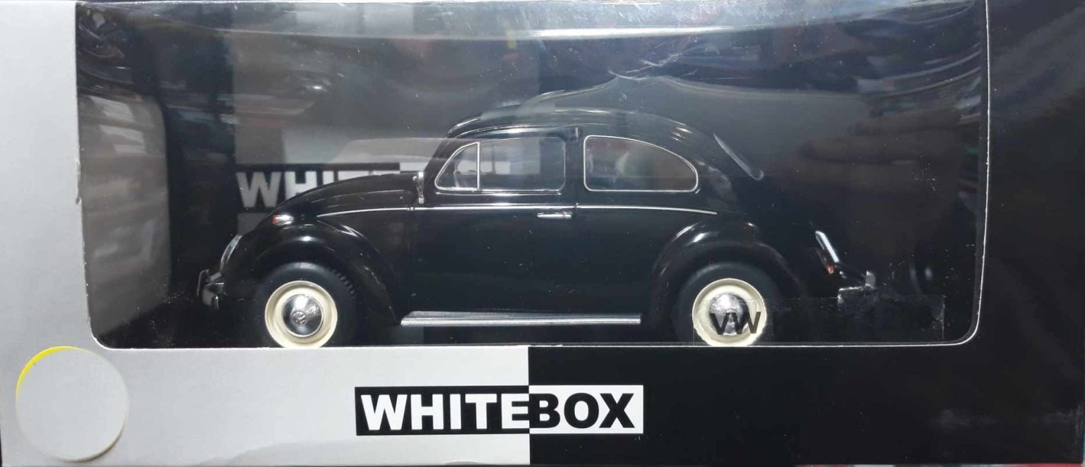 Whitebox 1:25th scale Diecast – VW Beetle 1200 Black – 124177 – Mr Models