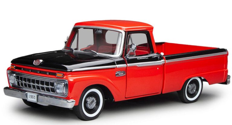 Sunstar 1:18th scale diecast – 1965 Ford F-100 Custom Cab Pickup – 1304 ...