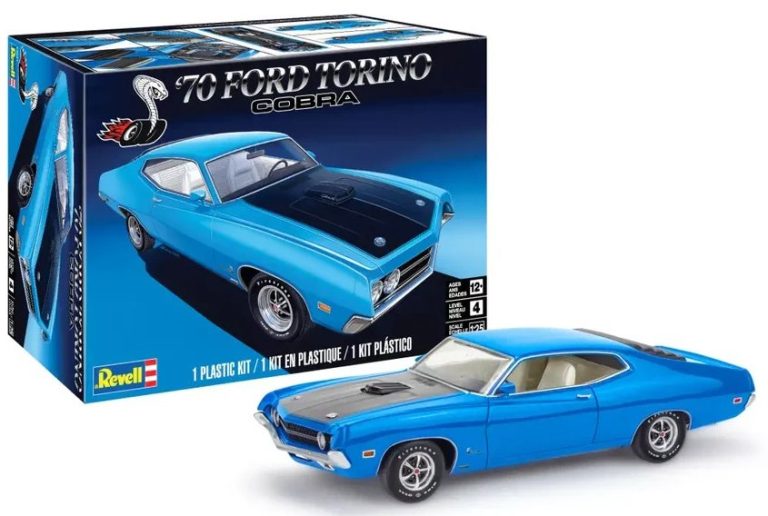 Revell1:25th scale Vehicle – 1970 Ford Torino Cobra – #14534 – Mr Models