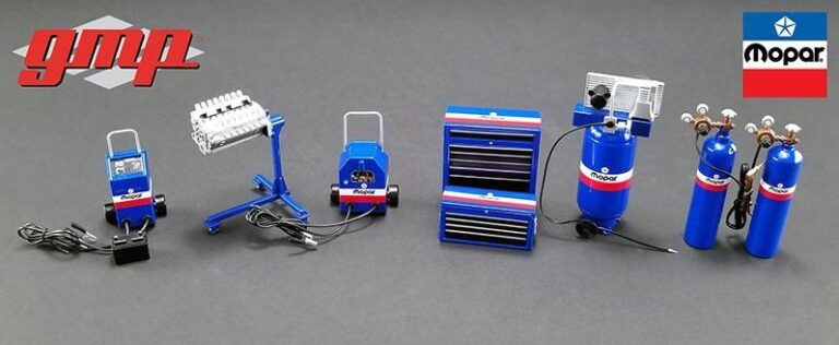 GMP Diecast 1:18th scale Garage Workshop Set – MOPAR -18918 – Mr Models