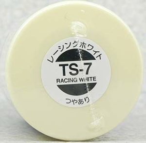 Tamiya Spray TS7 – Racing White Gloss (Off White – almost Cream ) – IN ...