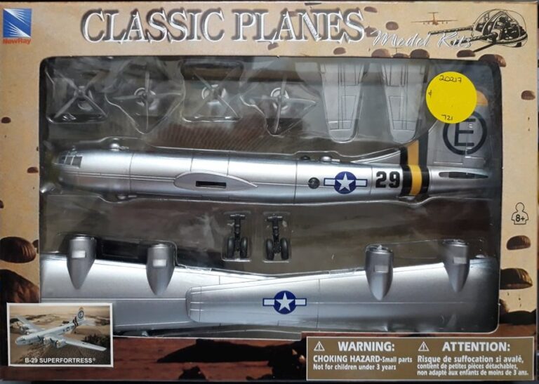 New Ray Classic Planes series – B29 Superfortress – 20107 – Mr Models
