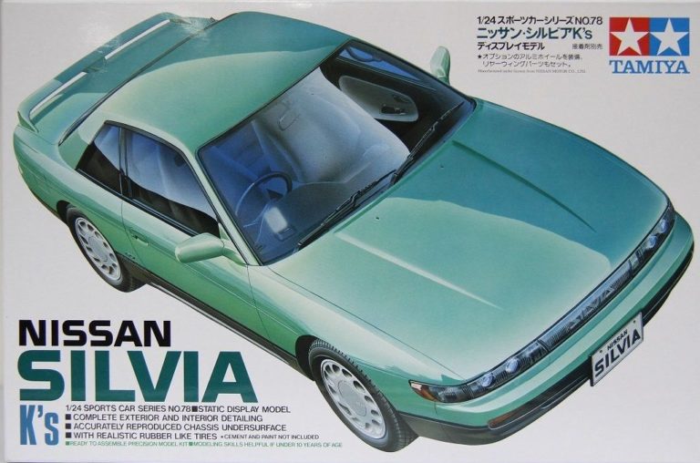 Tamiya 1:24th scale Vehicle – Nissan Silvia S13 K’s PS13 – 24078 – Mr ...