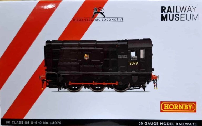 Hornby Locomotive OO/HO – BR, Class 08, 0-6-0, 13079 – Era 11 – #R30121 ...