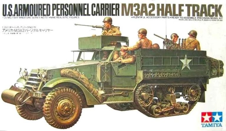 Tamiya Military 1:35th scale – M3A2 Half Track – 35070 – Mr Models