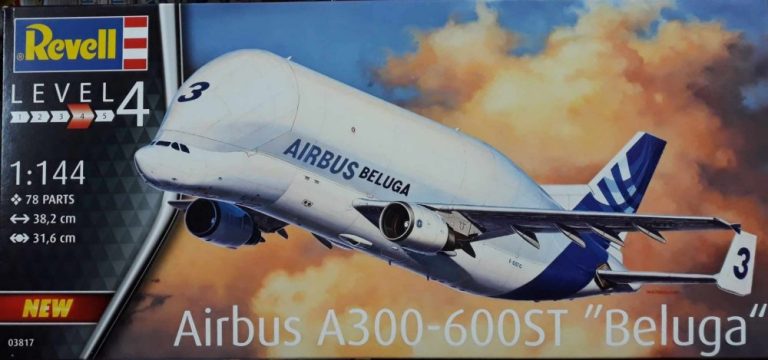 Revell 1:144th scale Aircraft – Airbus A300-600ST Beluga – #3817 – Mr ...