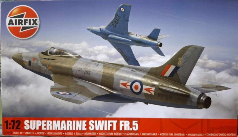 Airfix 1:72nd scale Aircraft – Supermarine Swift – 4003 – Mr Models