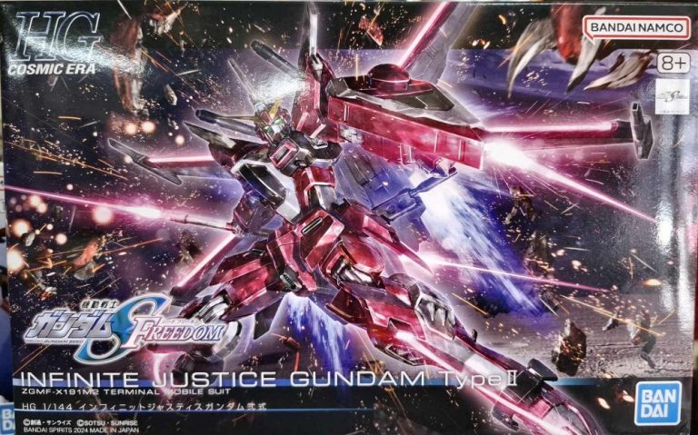 Gundam 1:144th scale kitset – Infinite Justice Gundam Type II – 5066692 ...