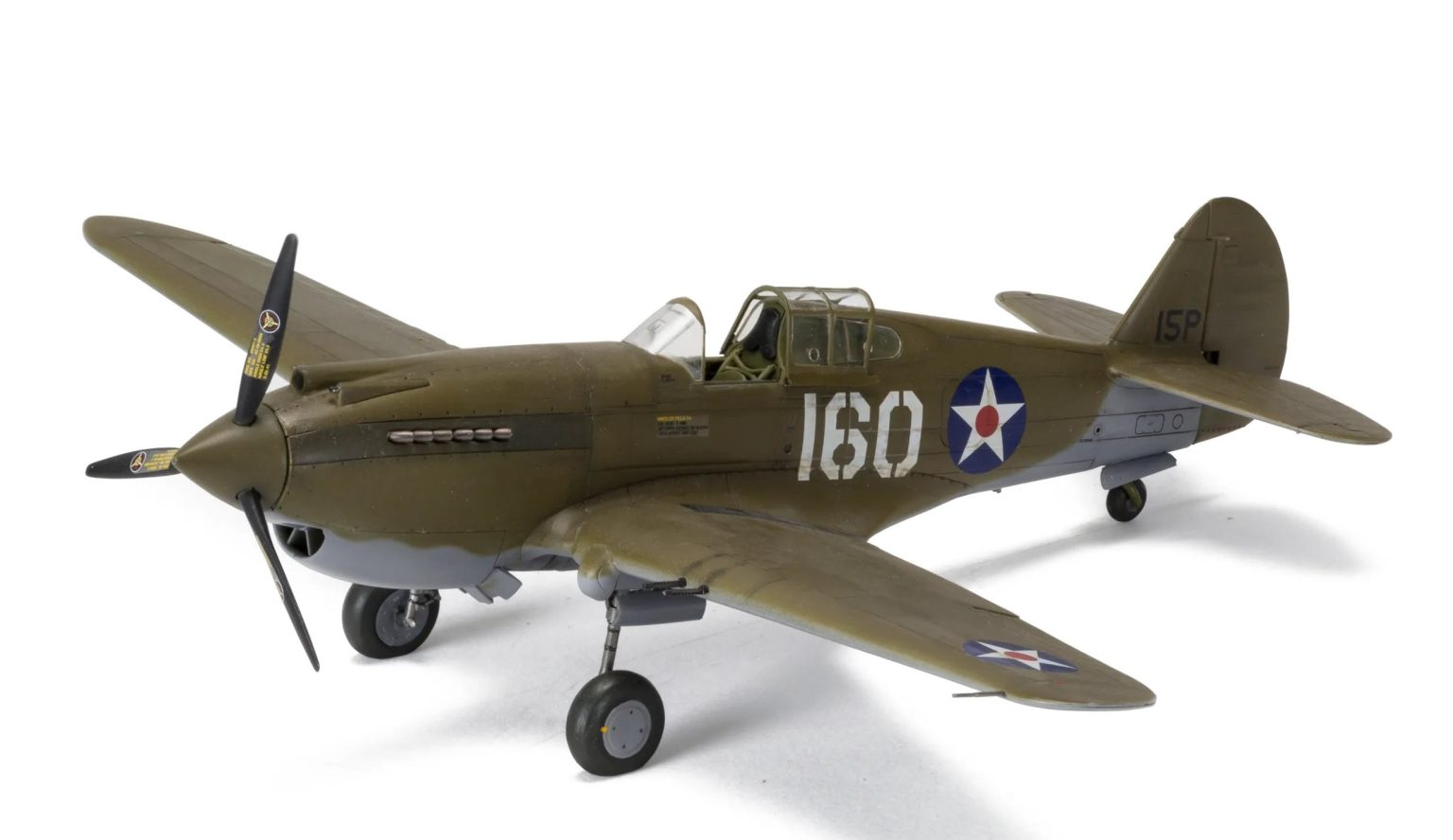 Airfix 1:48th scale aircraft – Curtiss P-40B Warhawk – #5130 – Mr Models