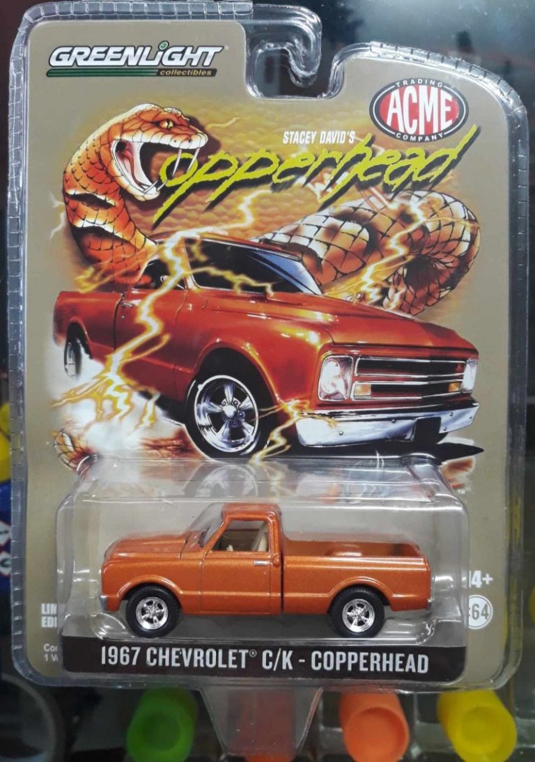 ACME 1:64th scale Diecast – 1967 Chev C/K Copperhead Pickup – 51492 ...