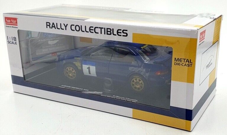 Sunstar 1:18th scale diecast – Subaru Impreza 555 #1 Bourne Hong Kong ...