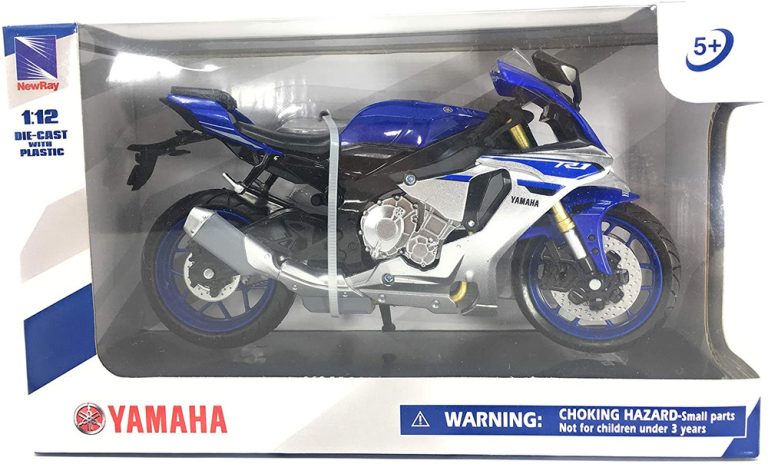 New Ray 1:12th scale Diecast motorcycle – Yamaha YZF-R1 Street Bike ...
