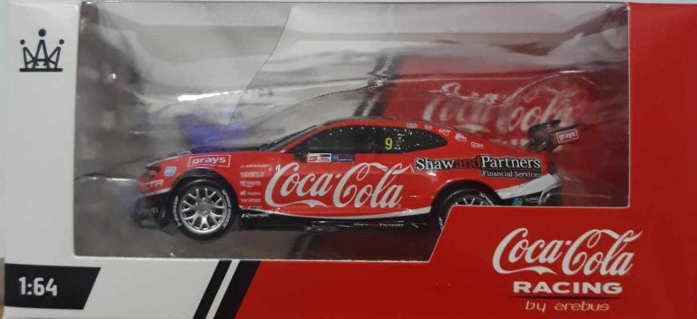 Authentic 1:64th scale – Coca-Cola Racing By Erebus #9 Chevrolet Camaro ...