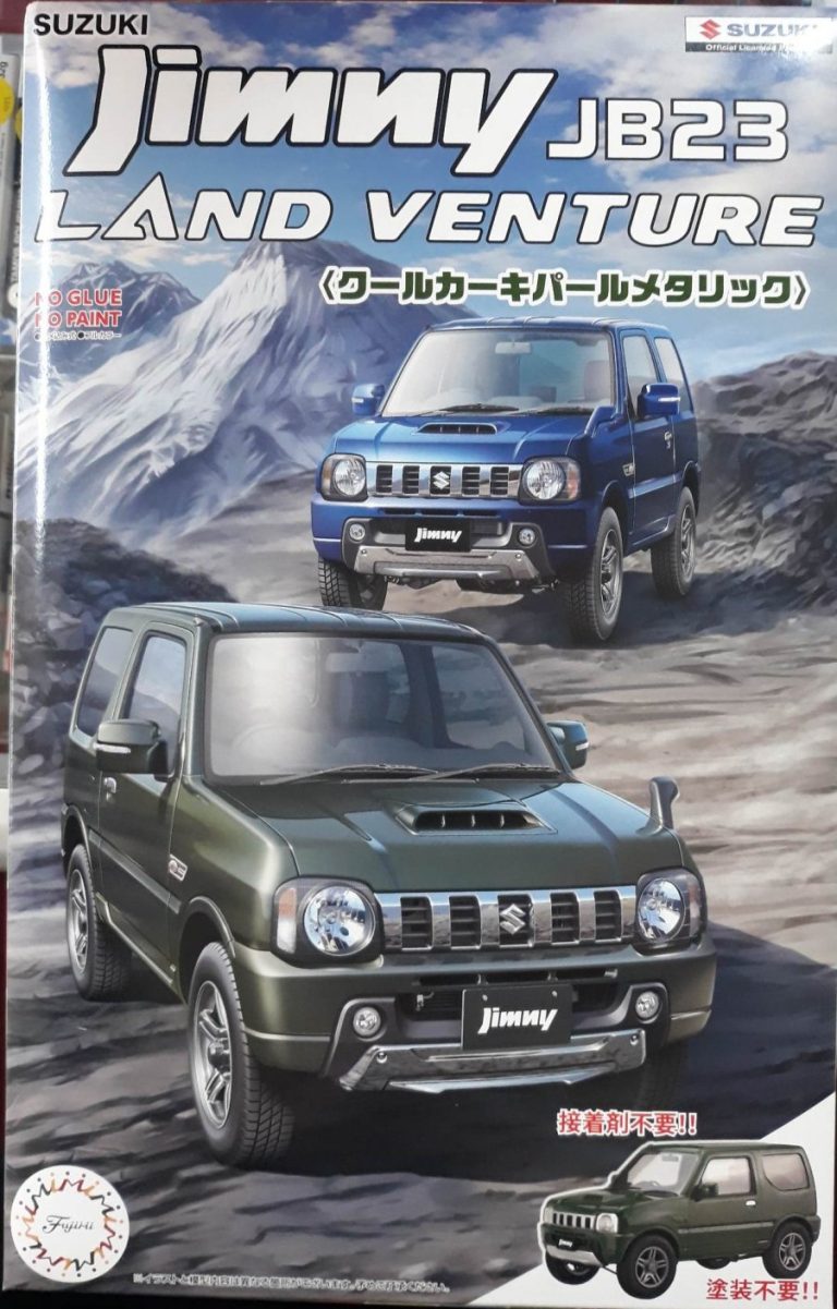 Fujimi 1:24th scale Vehicle – Suzuki Jimny JB23 (Rand Venture/Cool ...