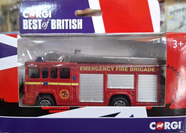 Corgi 1:50th scale diecast – Best of British Fire Engine – Dennis Fire ...