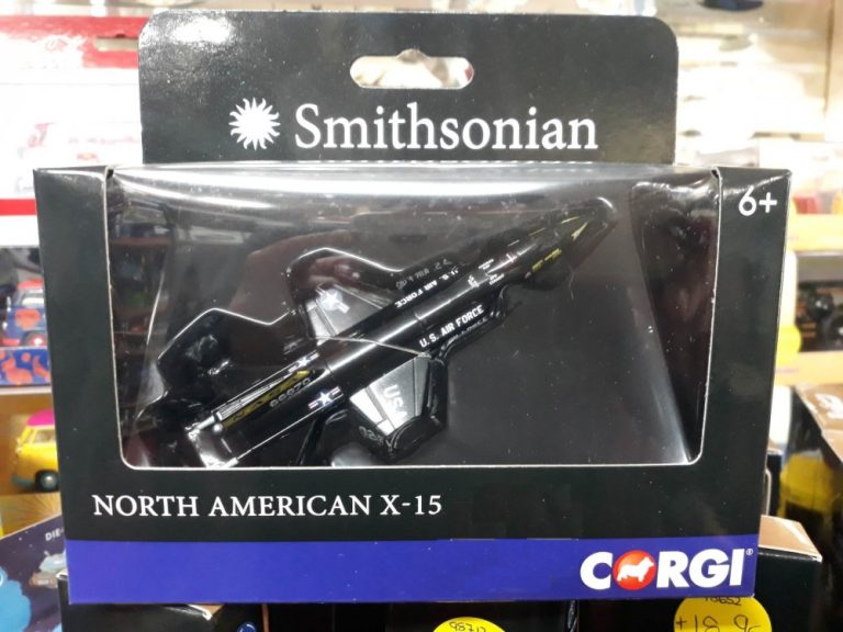 Corgi FTB Diecast models – Smithsonian – X15 Rocket – 91305 – Mr Models