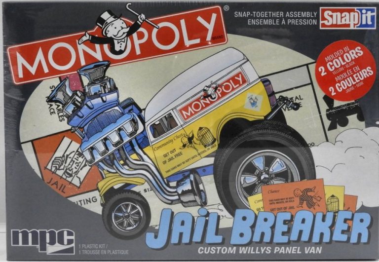 MPC 1:25th scale Vehicle – Jail Breaker Custom Willy’s Panel Van ...