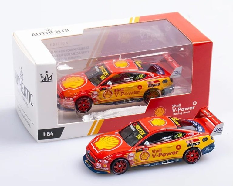Authentic 1:64th scale – Shell V-Power Racing Team #100 Ford Mustang GT ...
