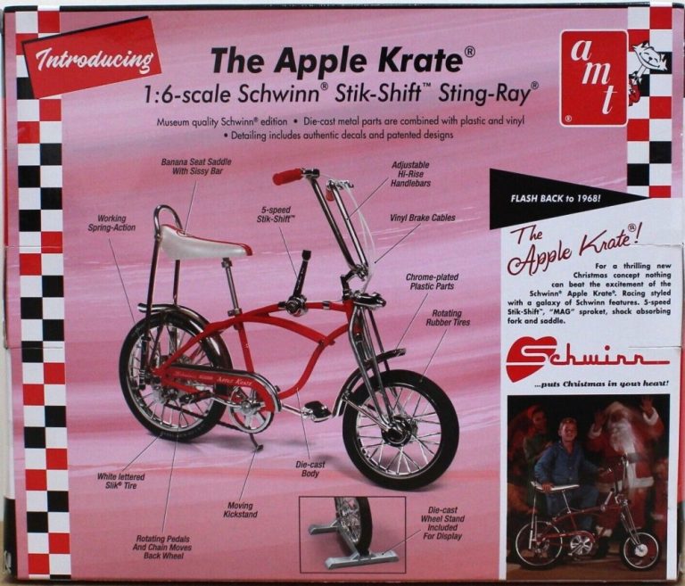 AMT 1:6th scale Cycle diecast – Schwinn Sting Ray Apple Krate Push ...