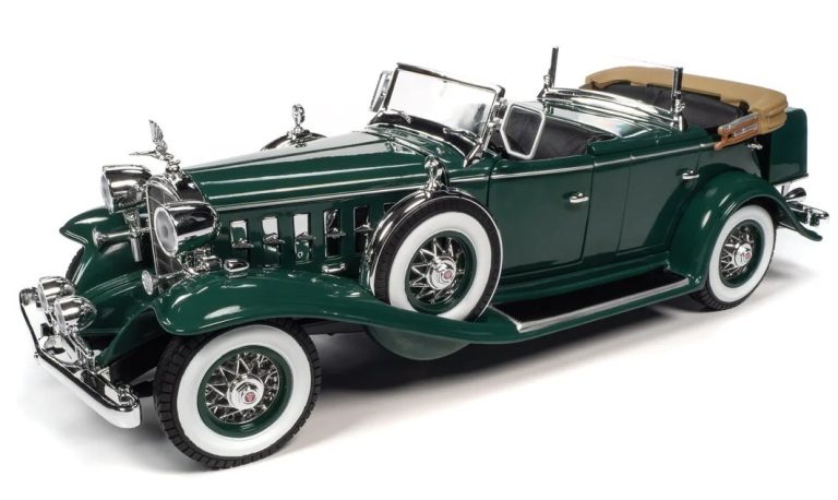 Autoworld 1:18th scale diecast – 1932 Cadillac V16 Phaeton – #AW314 ...