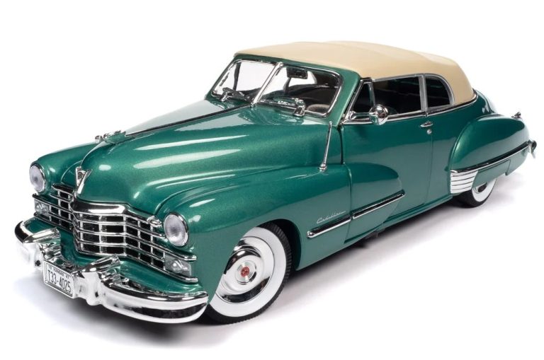 Autoworld 1:18th scale diecast – 1947 Cadillac Series 62 Cabriolet – # ...