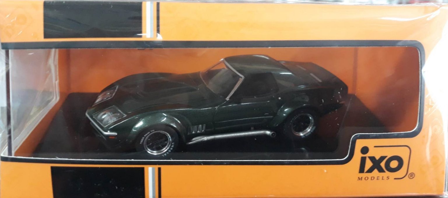Ixo 1:43rd Scale diecast – CHEVROLET CORVETTE C3 “Custom” 1972 Metallic ...
