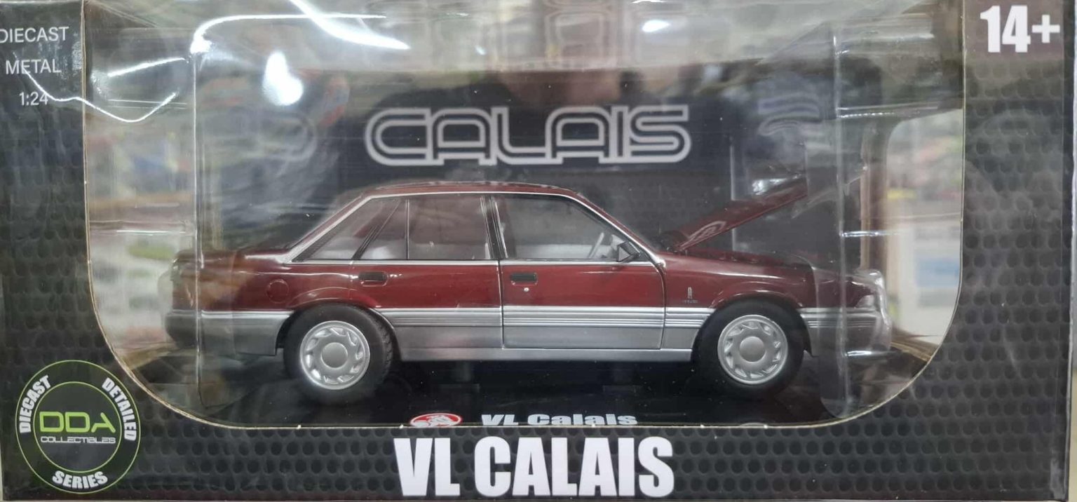 DDA 1:24th scale Diecast – Holden Commodore VL Calais – Red/Silver – # ...