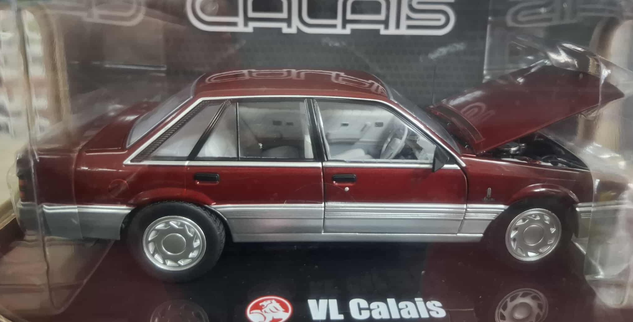 DDA 1:24th scale Diecast – Holden Commodore VL Calais – Red/Silver – # ...