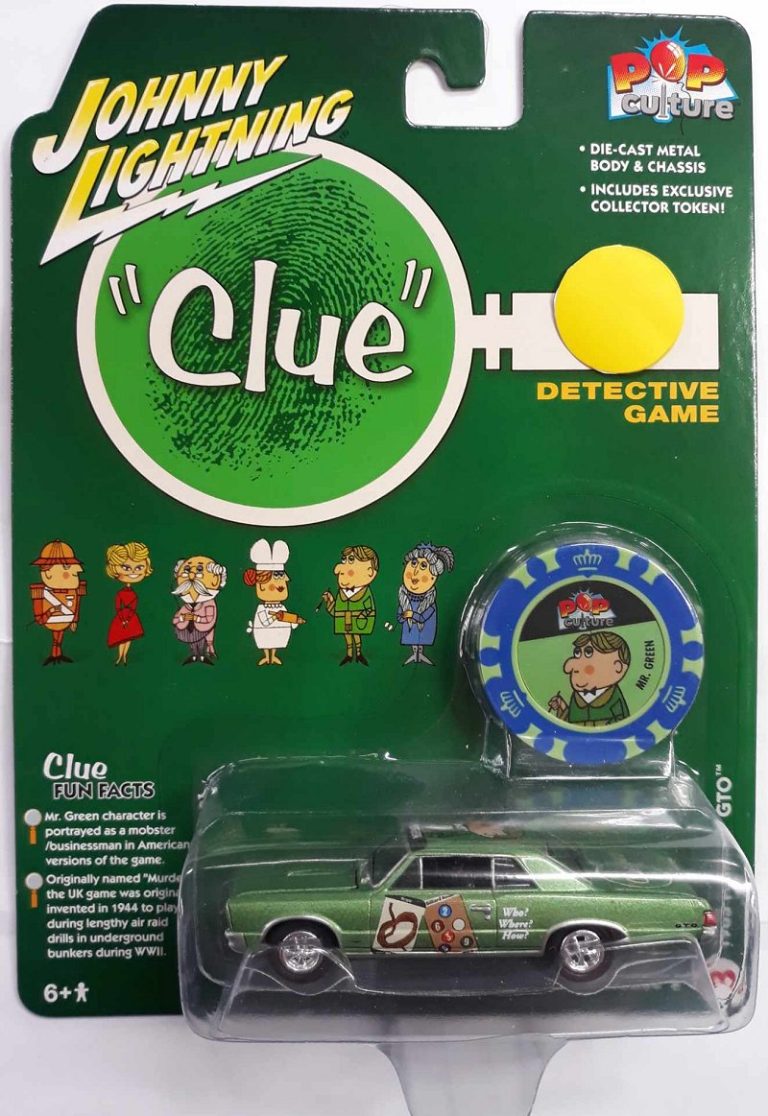 Johnny Lightning 1:64th scale Diecast – 1969 Pontiac GTO – JLPC003 – Mr ...