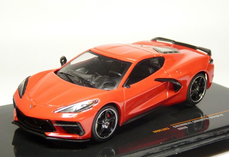 IXO 1:43rd diecast – 2020 Chevrolet Corvette Stingray C8 Diecast – # ...