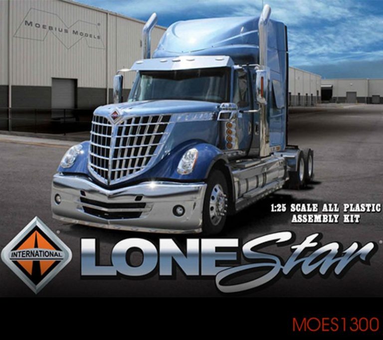 Moebius Truck – 1:25th scale – 2010 International Lonestar – #1300 – Mr ...