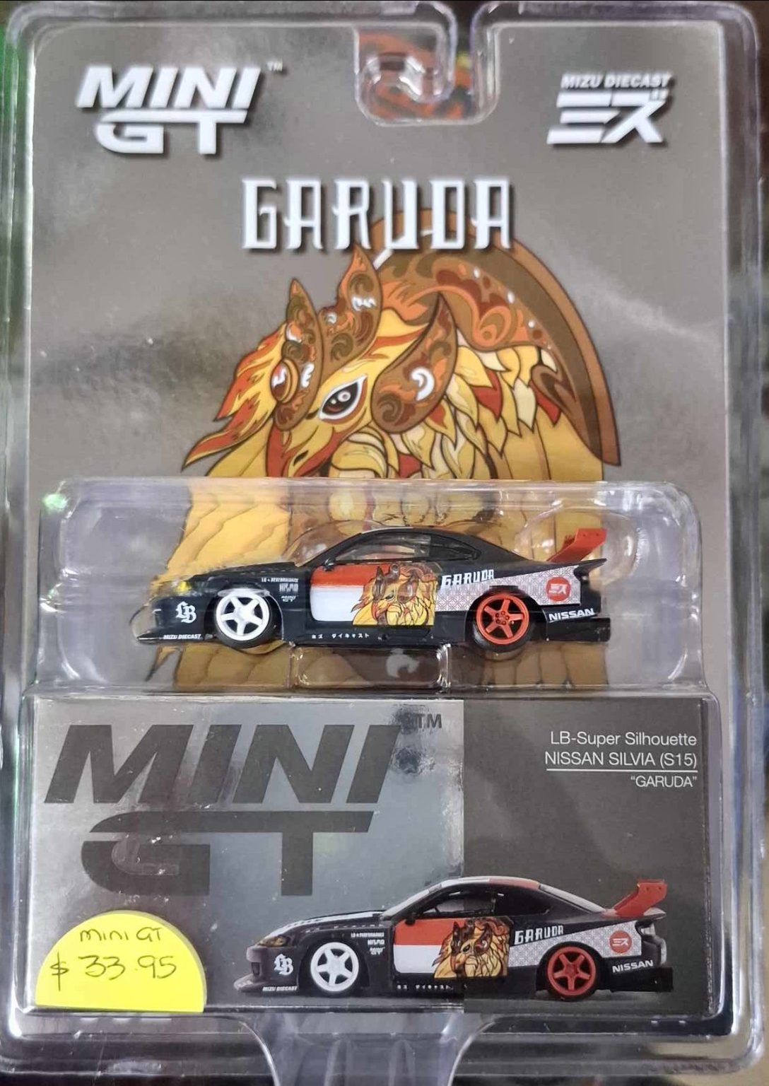 Mini GT 1:64th scale Diecast – Nissan LB Super Silhouette Works GT S15 ...