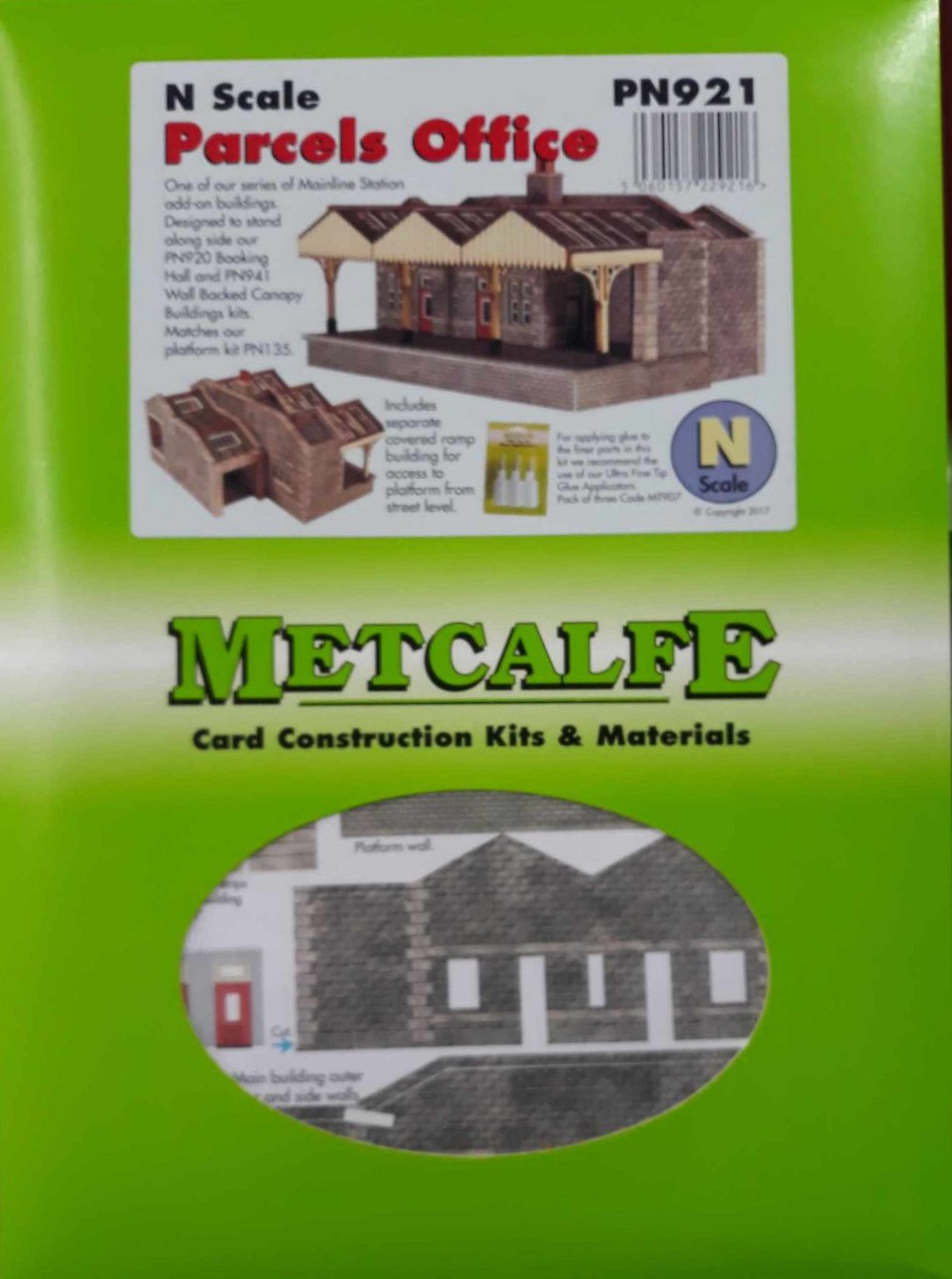 Metcalfe Building Kits – N Scale – Parcels Office Kit – #PN921 – Mr Models