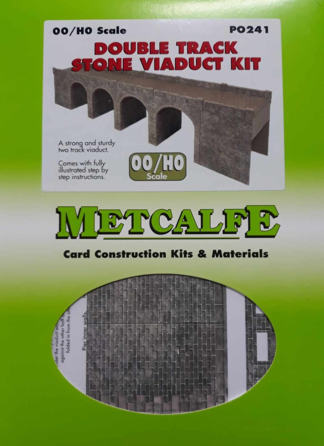 Metcalfe Building Kits – HO/00 Scale – Double Track Stone Viaduct Kit ...