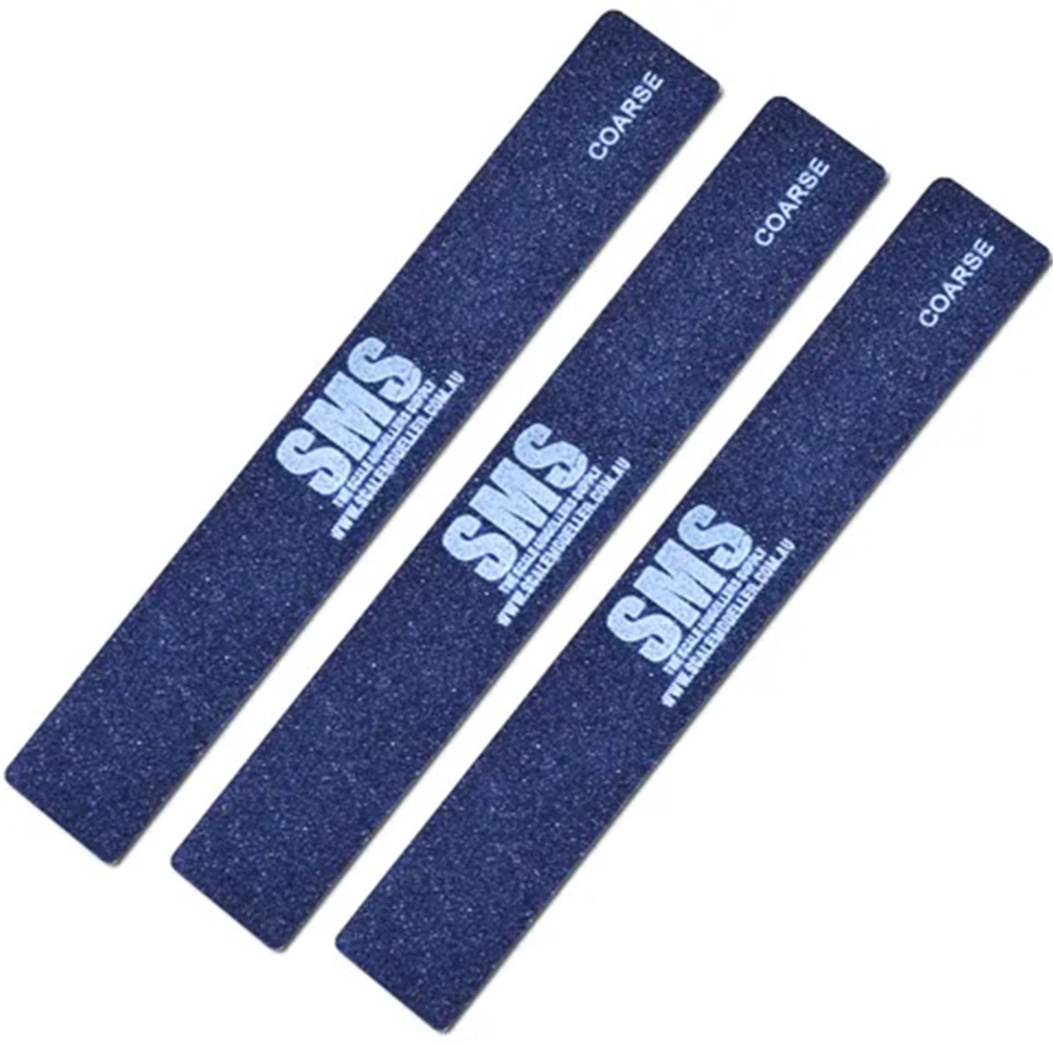 SMS Acc – Sanding Sticks Coarse x 3 – SND05 – Mr Models